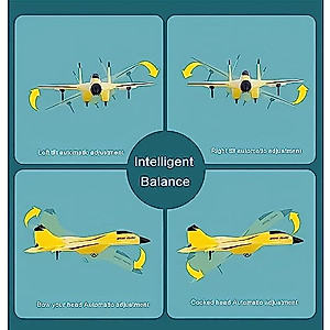 Jaiafupm Remote Control Wireless Airplane Toy - 2.4Ghz Su-35 RC Plane, Foam RC Fighter Plane Jet with Lights, Drop-Resistant Fighter Glider, Remote Control Air Planes Toy for Flight Lovers