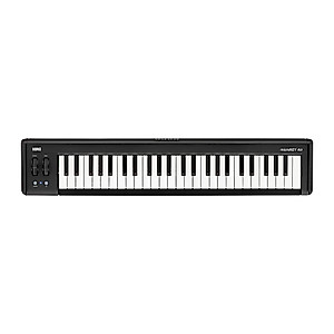 Korg microKEY Air 49-Key Bluetooth MIDI Controller Bundle with Sustain Pedal and 4-Port USB Hub (3 Items)