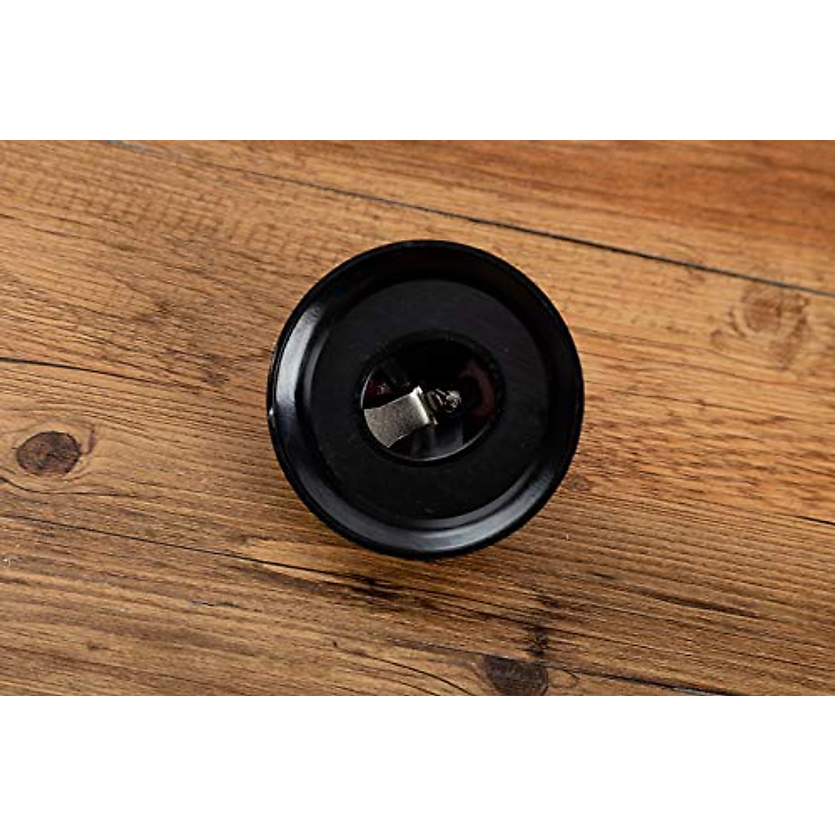 ASIAN HOME Call Bell, 3.35 Inch Diameter, Metal Bell, Blue Smiley Face, Desk Bell Service Bell for Hotels, Schools, Restaurants, Reception Areas, Hospitals, Customer Service, Blue (1 Bell)