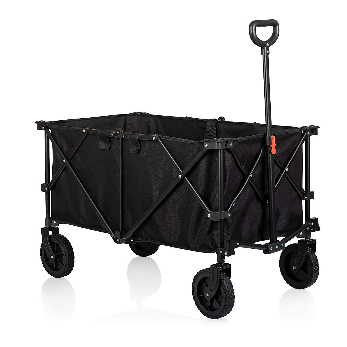 ONIVA - a Picnic Time Brand Adventure Folding, Beach, & Sport Utility Wagon XL, Black
