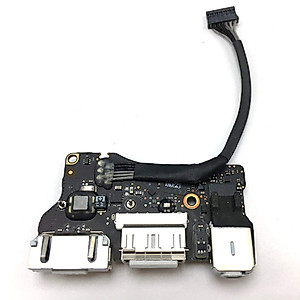 Willhom I/O Board (w/USB, Audio, DC-in 2) Replacement for MacBook Air 13 Inch A1466 (Mid 2013, Early 2014, Early 2015,Mid 2017)