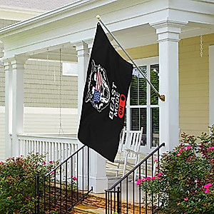 Beast Mode on US Wolf Flags Decorative Funny Banners for Outside House Dorm Room Parties