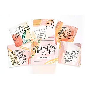 Paper Peony Press Affirmation Cards for Women: Beautifully Illustrated Inspirational Cards with Positive Affirmations to Help with Gratitude, Mindfulness, Daily Encouragement and Self Care