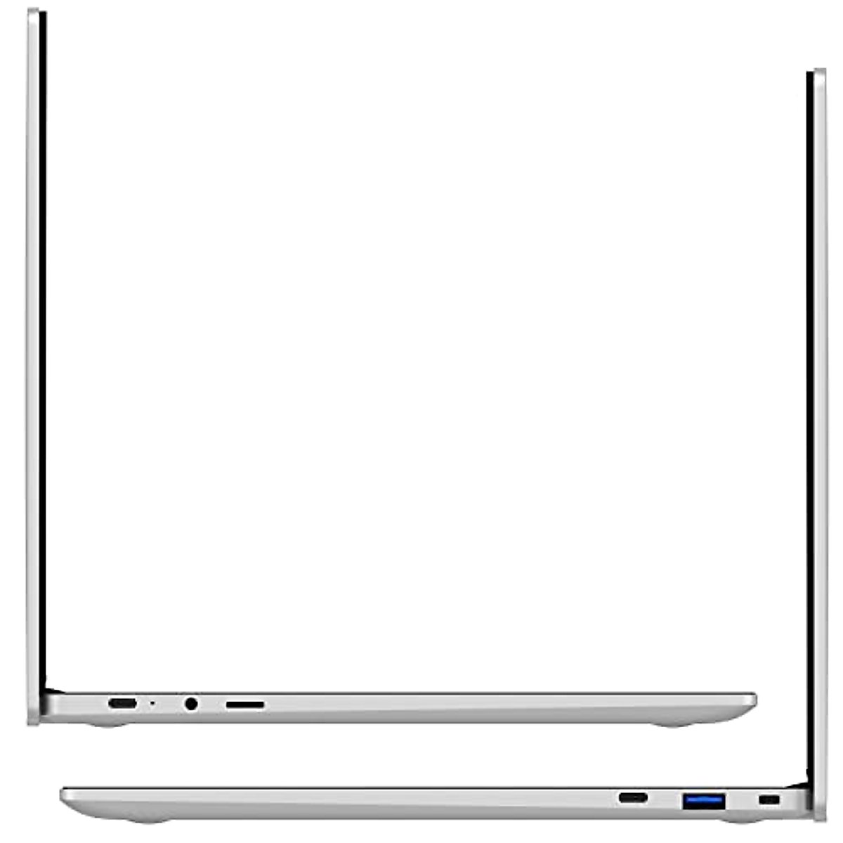 Samsung Galaxy Chromebook Go 14" Laptop for Student, Intel Celeron N4500 Processor up to 2.8GHz, 4GB LPDDR4 RAM, 64GB eMMC, WiFi 6, Silver, Chrome OS (Renewed)