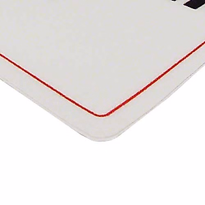 1 FT - Adhesive Pool Depth Marker - 6 Inch x 6 Inch with 4 Inch Lettering