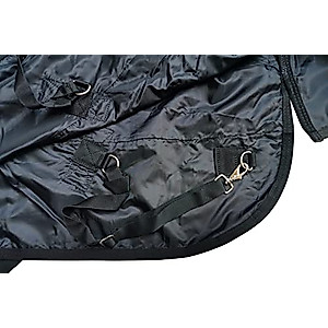 LEAFOREST 600 Denier Waterproof Shetland Rug Pony Rug Foal Rug No Fill Blue 39"