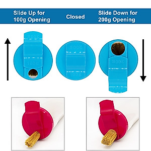 Bella Electronics Pasta/Noodle Cereal Keeper Plastic Tall Jar with Lid (Maroon Rectangular, 11 inches)