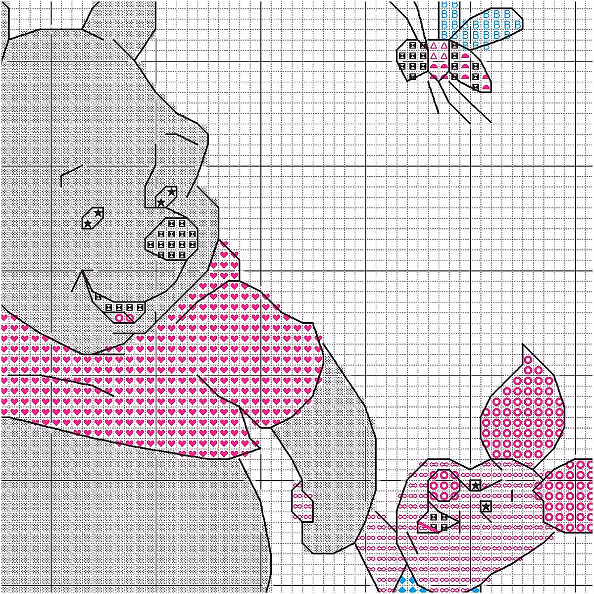 Dimensions 70-35357 Disney Winnie The Pooh Birth Record Counted Cross Stitch Kit, Winnie The Pooh Cross Stitch, 8" x 10"