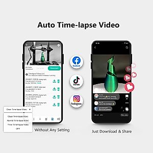 3D Printer Camera, Beagle Camera V2, WiFi Remote Monitor&Control, Plug&Play, Manual Focus Digital Zoom, Time-Lapse Video, Compatible with Klipper Elegoo Neptune 4 Series, Ender 3 V3 SE, etc 3D Print