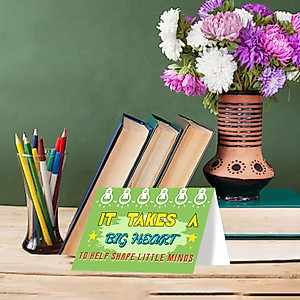 emzrivo 24 Pcs Teacher Appreciation Cards Teacher Thank You Cards with Envelopes and Stickers Thank You Cards for Teacher Gift Cards Bulk Teacher Card for Thanksgiving Christmas Day, 4 x 6 Inches