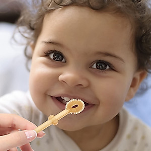 1 Set Toothbrush Portable Toothbrush Silicone Tongue Cleaner Teeth Faster and Safer Light Yellow