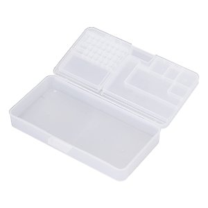 Hilitand Maintenance Parts Box, 3PCS Repair Parts Storage Boxes, Motherboard Screw Hardware Parts Box Transparent Plastic for Hardware, Screws, Tool Sets, Hilitandex142hdc79