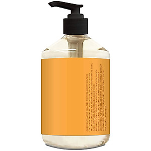 Olivia Care Liquid Hand Soap Mandarin & Coconut. All Natural- Cleansing, Germ-Fighting, Moisturizing Hand Wash for Kitchen & Bathroom - Gentle, Mild & Natural Scented - 18.5 OZ