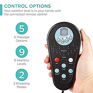 Best Choice Products Faux Leather Electric Massage Recliner Chair for Living Room, Bedroom, Office Comfort w/Stool Footrest Ottoman, Remote Control, 5 Heat & Massage Modes, Side Pockets - Brown