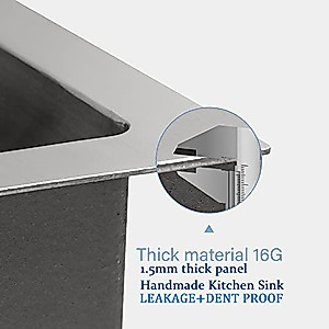 33 Kitchen Sink Drop In Double Bowl - Lordear 33"x22" Kitchen Sink Stainless Steel 16 Gauge Topmount Double Bowl 60/40 Kitchen Sink