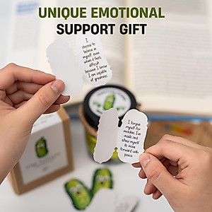 60 Positive Pickle Cards, Affirmation Cards For Women, Mom and Teens, Pickle Gifts, Fun Gifts, Inspirational Gifts For Women, Mothers Day Gifts for Mom from Daughter Son, Teen Girl Gifts Trendy Stuff