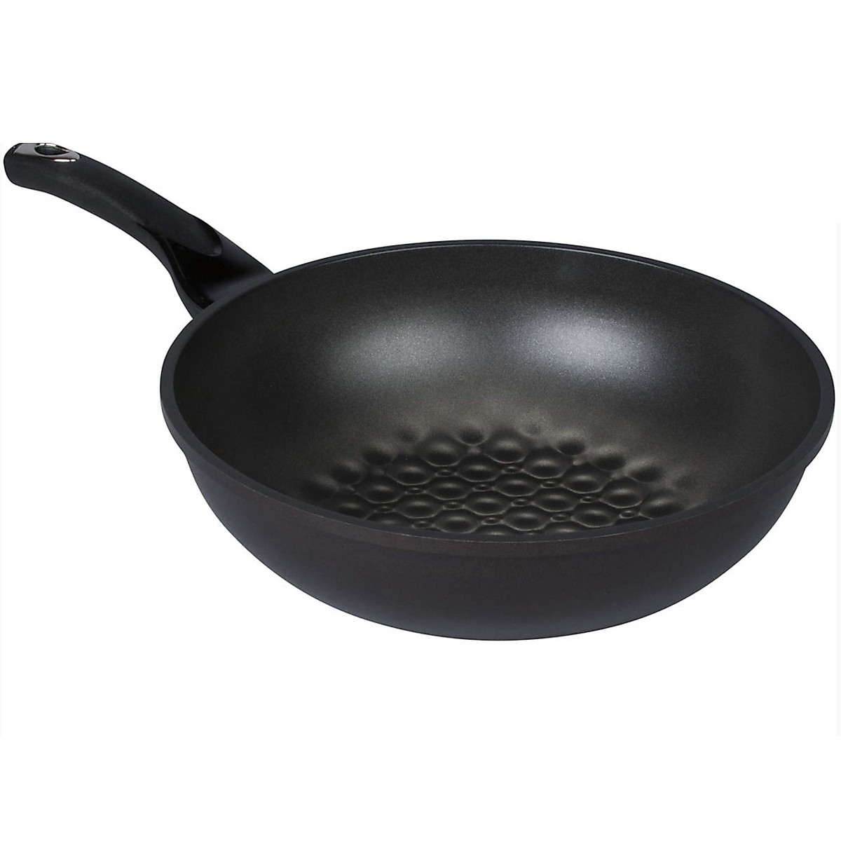 3D Marble Non-Stick, Non-Scratch Coating Wok Pan. (Made in Korea). (32cm)