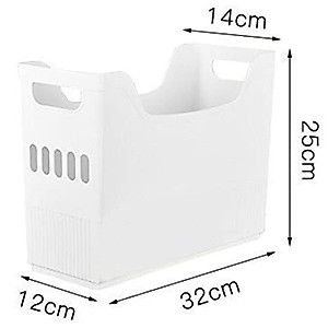 YUEGOO Kitchen Sinks Solid Under Sink Storage Storage Shelf for Bathroom Kitchen, Multifunction Organizer for Kitchen Bathroom Office Living Room Under Sink/White/32 * 14 * 25cm