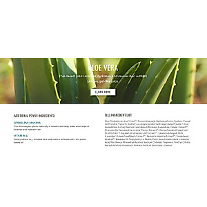 Moisturizing 84% Aloe Vera Shampoo Jason Natural Cosmetics 16 oz Liquid