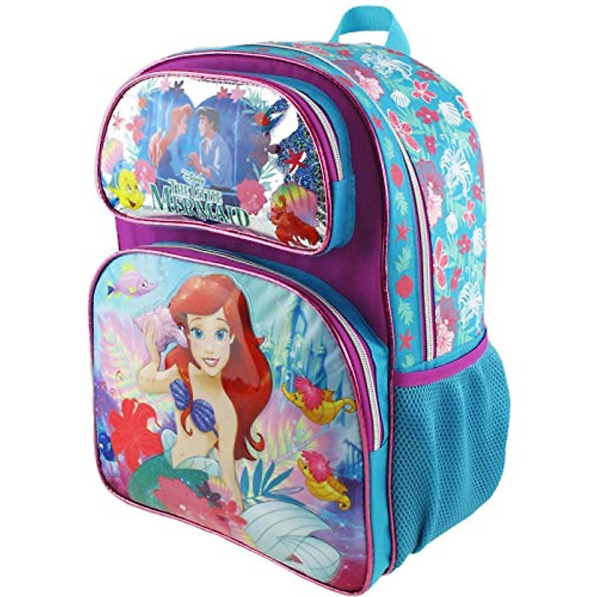 Get the Deluxe Disney Ariel 16" Little Mermaid Backpack