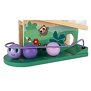 Janod Wooden Caterpillar Ball Track - Ages 12+ Months - J08055