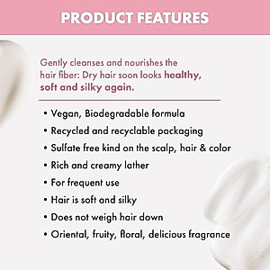 ALFAPARF MILANO Semi Di Lino Moisture Nutritive Low Shampoo - Sulfate Free Shampoo for Color Treated Hair - Moisturizing Hair Shampoo for Dry Hair - Paraben & Paraffin-Free (250 ml / 8.45 Fl. Oz)