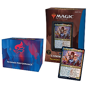 Magic: The Gathering Strixhaven Commander Deck Bundle – Includes 1 Silverquill Statement + 1 Prismari Performance + 1 Witherbloom Witchcraft + 1 Lorehold Legacies + 1 Quantum Quandrix