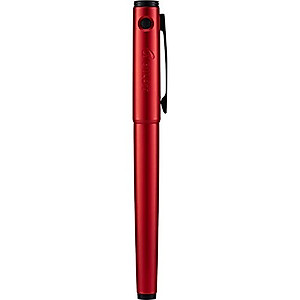 PILOT Explorer Lightweight Fountain Pen in Gift Box, Includes CON-B Converter; Red Barrel, Medium Nib (12295)