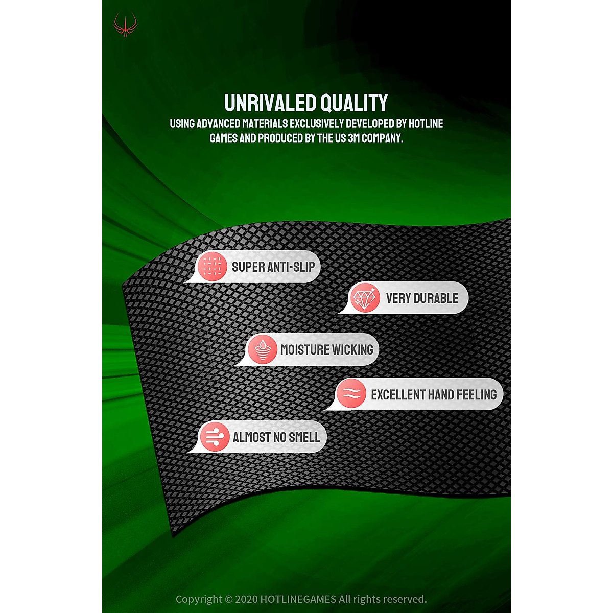 HOTLINEGAMES 2.0 Plus Controller Grip for Xbox Series X/S Controller Grips Tape XSX XSS Controllers, Anti-Slip, Sweat-Absorbent, Easy to Apply (Handle Grips (4PCS))