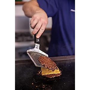 Certified Angus Beef The Smash - Big Smash Burger Spatula Heavy Duty Stainless Steel Burger Smasher Tool for Griddle Accessories, Kitchen Gadgets, and Grill Accessories