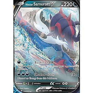 Pokemon Cards: Divergent Power Hisuian Samurott V Tin