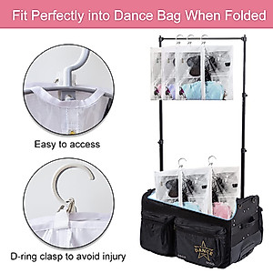 Elite Dance Gear 35" Clear Garment Bag With 3 Zipper Pockets for Suits Dress Cover, Travel & Competitions Protector, Dance Costumes, Girls Dress Recital Outfit Organizer, 3 packs, White