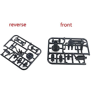 Bioristar HG RG Hobby Action Base Gundam Model Stand Hobby Display Stand Pack of 4 1/144 Scale (4 pack Black)