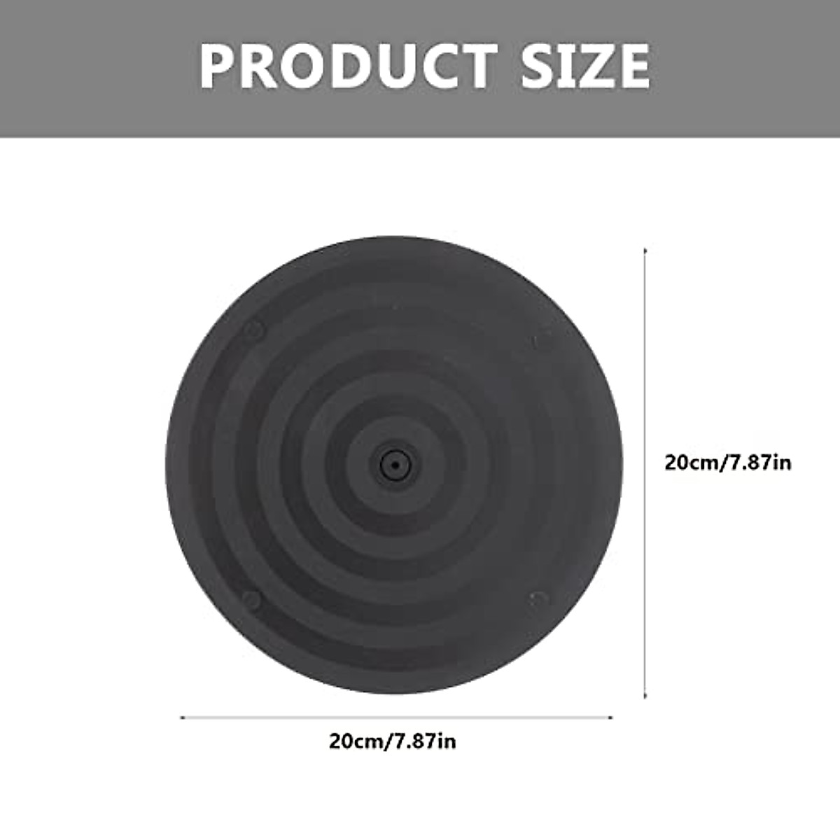 Floral Turntable Ball Bearings Stand Clay Sculpting Wheel Bonsai Trim Turntable Statue Rotating Swivel Plate Bearing Table Turntable Table Tray To Rotate Desktop Rotating Board Abs