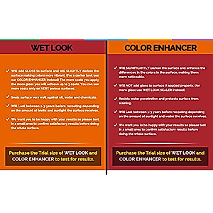 Product Image Black Diamond Stoneworks Wet Look Natural Stone Sealer Trial Size and Color Enhancer Sealer for All-Natural Stone and Pavers.Trial Size