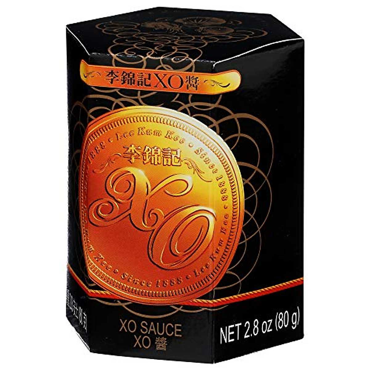 Lee Kum Kee XO Sauce, Scallops, Shrimp, Chili Pepper and Spices, 2.8-Ounces