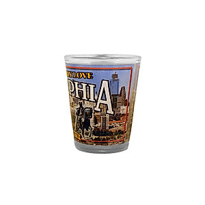 Philadelphia City Skyline Shot Glass (#55125)