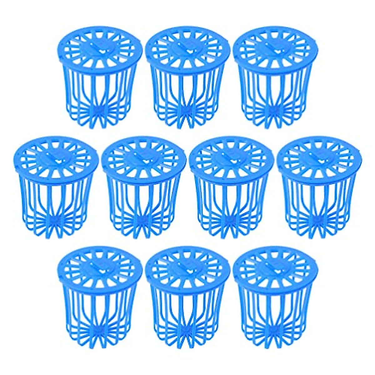 GANAZONO Parakeet Toys Small Bird Toys Bird Feeder Cage Fruit Vegetable Holder Hanging Basket Container Foraging Toys 10Pcs for Pet Bird Parrot Budgie Lovebird Bird Cage Food Holder Parrot Toys