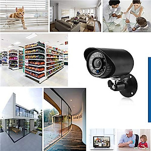 4CH 1080P Network Video Recorder DVR Security Camera Sets AHD CCTV Home Security Camera Digital Video Recorder +4 x Cameras +4 x BNC Cables（NO HDD）