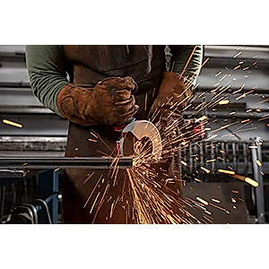 BOSCH CWX27LM500 5 In. x 1/8 In. X-LOCK Metal Cutting Abrasive Wheel 30 Grit Compatible with 7/8 In. Arbor Type 27A (ISO 42) for Applications in Metal Cutting