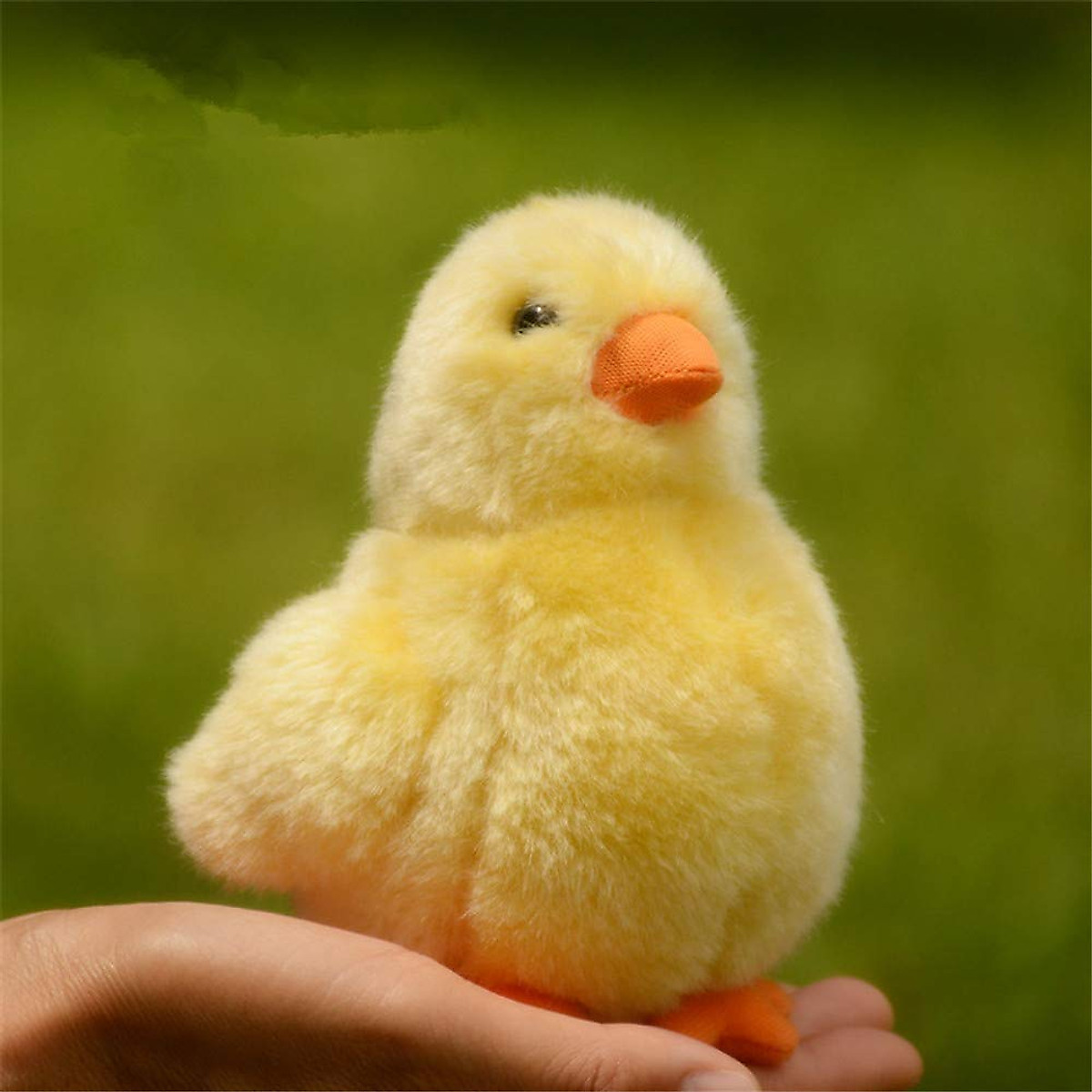 TAMMYFLYFLY Yellow Chick Stuffed Animal Chicken White 5 inches, 12cm, Plush Toy, Duck Soft Toy (Yellow Chick)