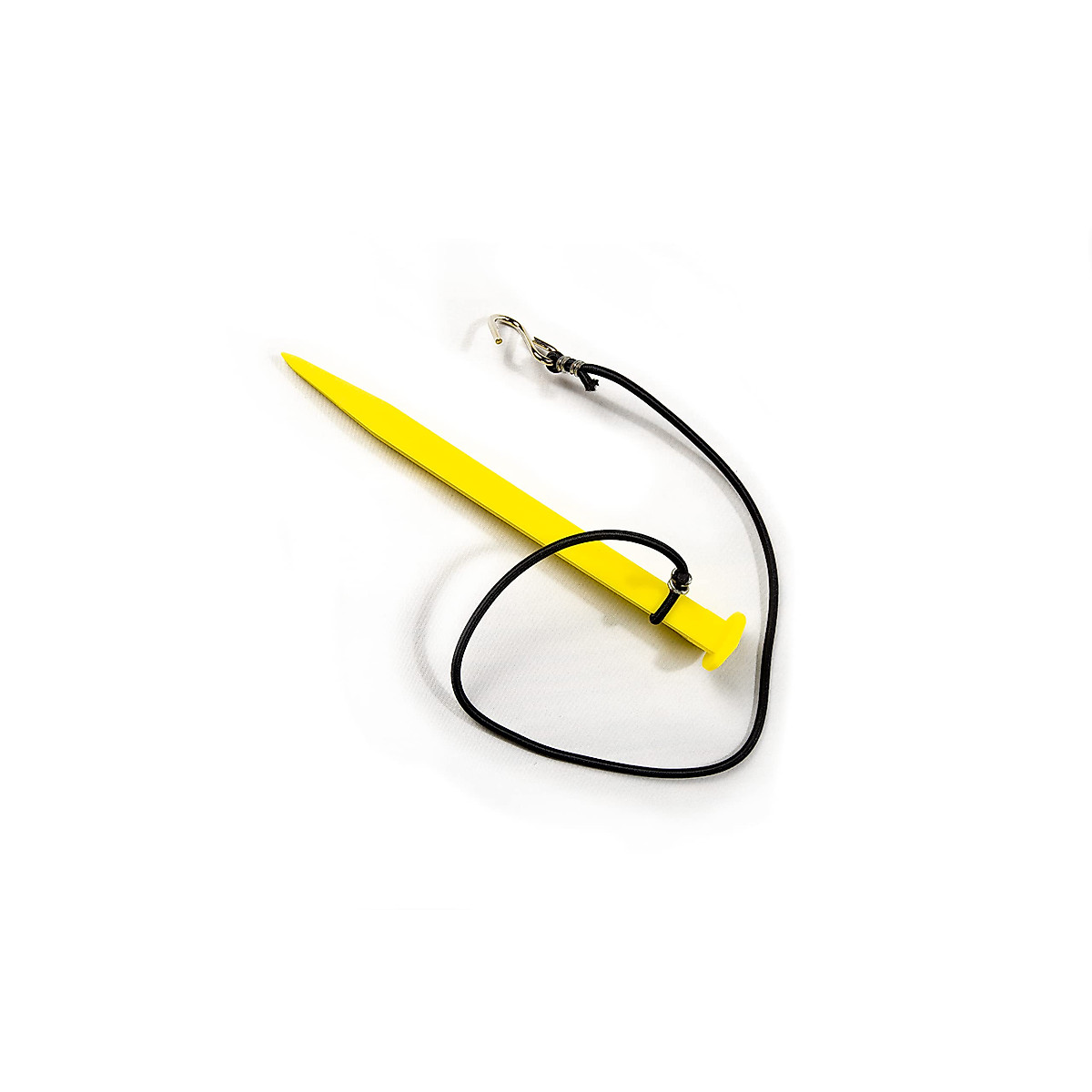 Tandem Sport Volleyball Court Line Corner Stakes - Outdoor Volleyball Boundary Lines - Volleyball Court Rope Court Lines - Volleyball Lines for Sand or Grass - Heavy Duty Stakes and Bungees