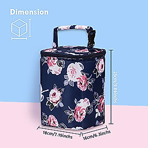 Momcozy Insulated Breastmilk Cooler Bag, Baby Bottle Cooler, Fit Up to 6 Bottles 4 Large 8 Oz, Breast Milk Cooler on the Go Perfect for Nursing Mom Daycare and Travel