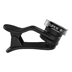 Kenko REAL PRO Multi-Coated Glass REAL PRO 0.4x Super Wide Angle Clip Lens for Mobile Devices, Black (KRP-04SW)