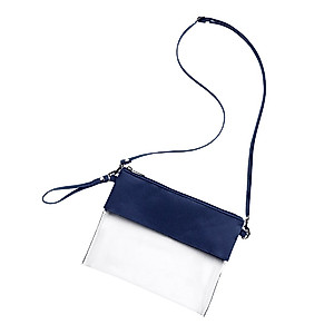Wholesale Boutique Navy Clear Purse