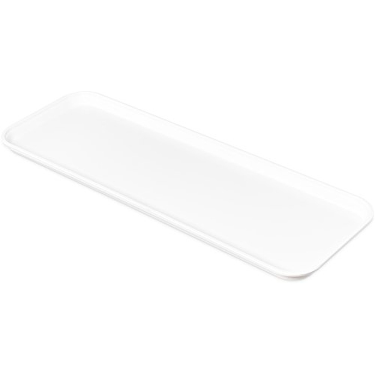 Carlisle FoodService Products 269FMT301 Food Service Display Tray, 9" x 26", White (Pack of 12)