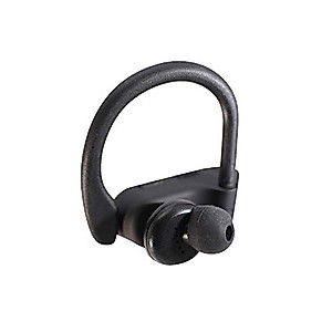 Billboard Bluetooth 5.0 True Wireless Stereo Sport Earhooks with Charging Stand, Black (BB2623)