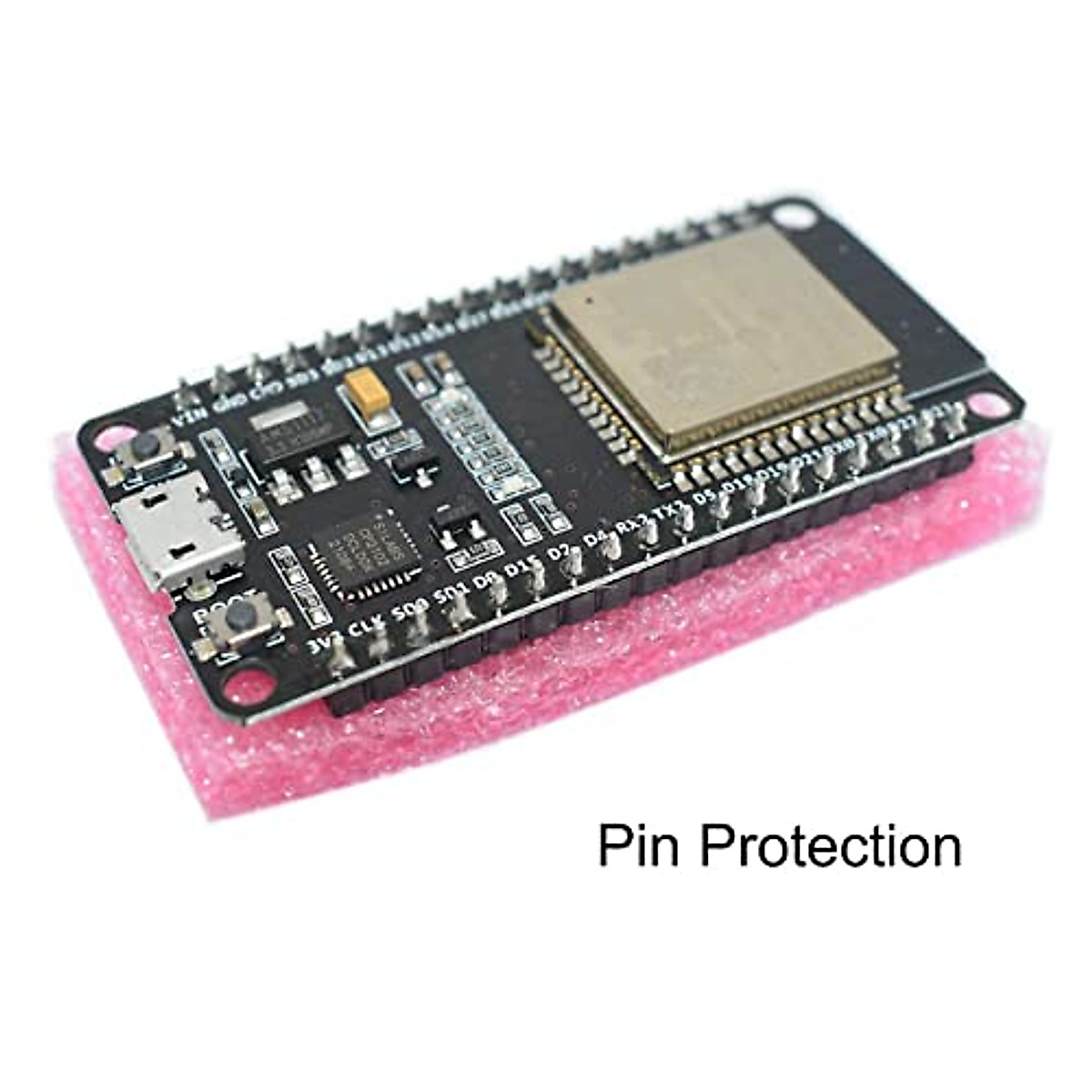 Stemedu ESP32 ESP32-WROOM-32 Development Board ESP-32S WiFi + Bluetooth Dual Modes Microcontroller Processor Module for Arduino (2PCS)