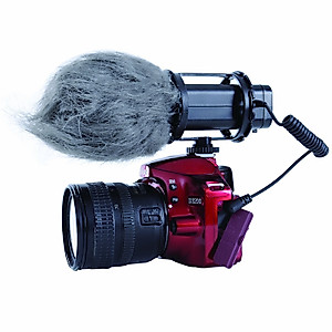 Movo XY Stereo Condenser Video Microphone for Nikon D7100, D7000, D5500, D5300, D5200, D3300, D3200, D810, D800, D750, D610, D500, D90, D5, D4, D4S, D3X, DF DSLR Cameras