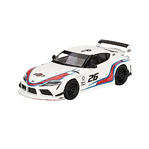 TSM Model GR Supra LB Works 26 White Martini Racing Limited Edition to 3600 Pieces Worldwide 1/64 Diecast Model Car by True